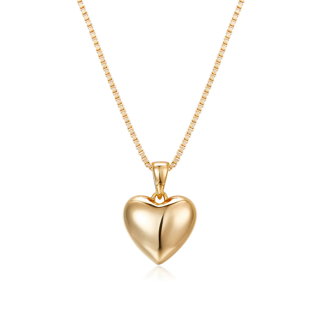Vera Design - HEART GRANDE - Hálsmen gyllt – GÞ Skartgripir og úr ...