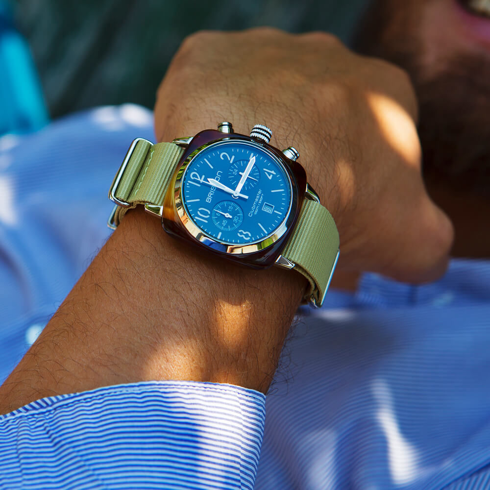 Briston Clubmaster Classic Chronograph 40mm - 13140.SA.T.1.NK – GÞ ...