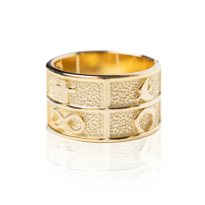 Vera Design - INFINITY - Hringur Gylltur – GÞ Skartgripir og úr & Gullbúðin